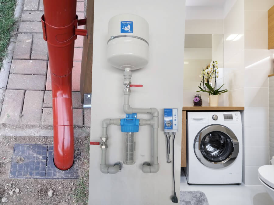 Bezpečné využívání dešťové vody v domě?